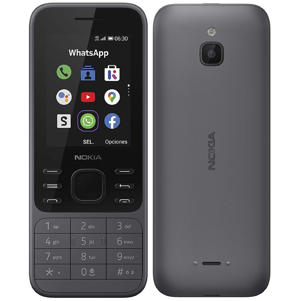 Celulat Nokia 6300 TA-1287 Tela 2.4" / Dual Sim - Charcoal no Paraguai - Visão Vip Informática ...