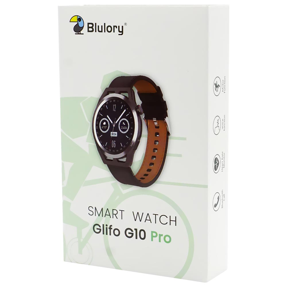 Relógio Smartwatch Blulory Glifo G10 Pro - Preto no Paraguai - Visão ...