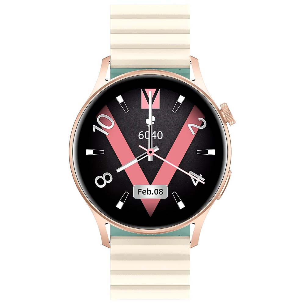 Relógio Smartwatch Kieslect Lora 2 - Dourado no Paraguai - Visão Vip ...