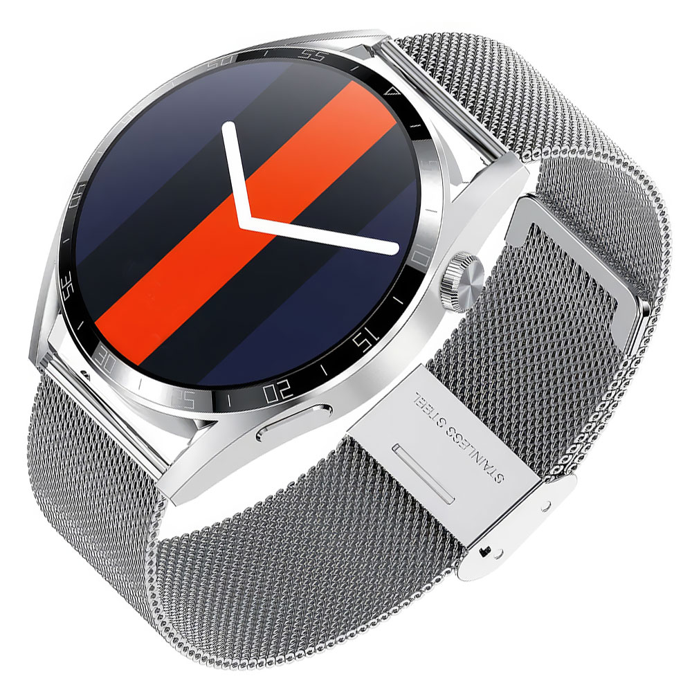 Relógio Smartwatch Tec GT3 Pro Mesh - Prata no Paraguai - Visão Vip ...