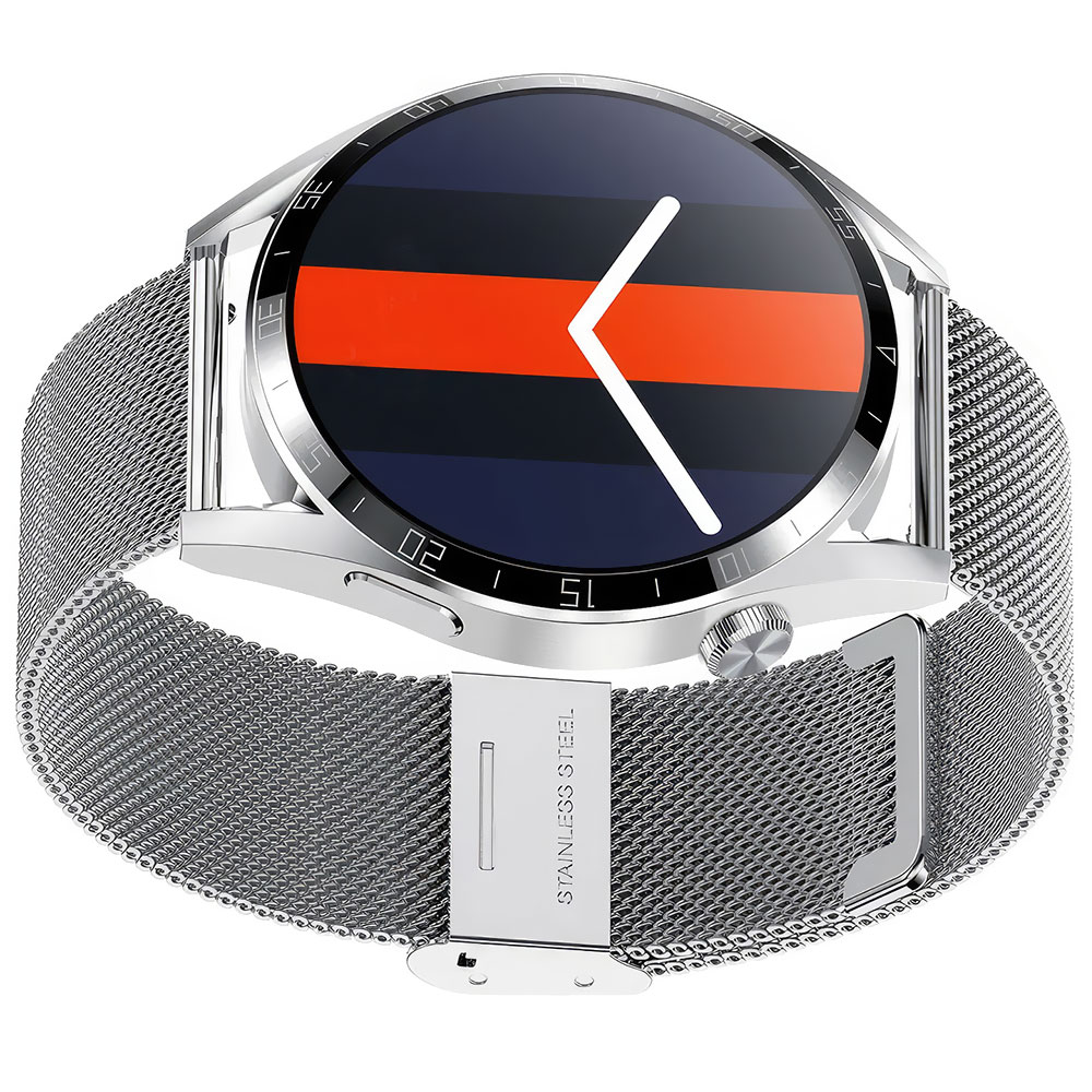 Relógio Smartwatch Tec GT3 Pro Mesh - Prata no Paraguai - Visão Vip ...