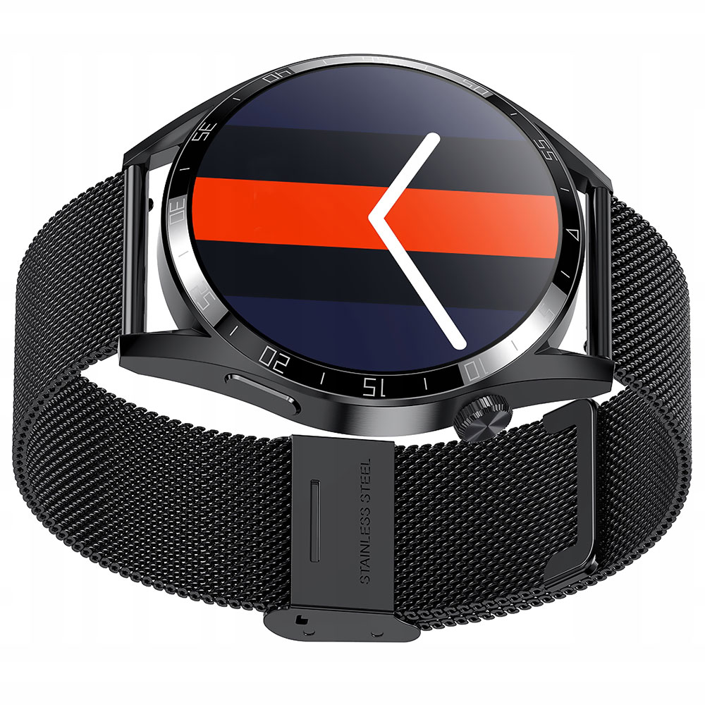 Relógio Smartwatch Tec GT3 Pro Mesh - Preto no Paraguai - Visão Vip ...