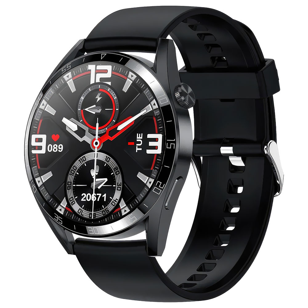 Relógio Smartwatch Tec GT3 Pro Silicon - Preto no Paraguai - Visão Vip ...