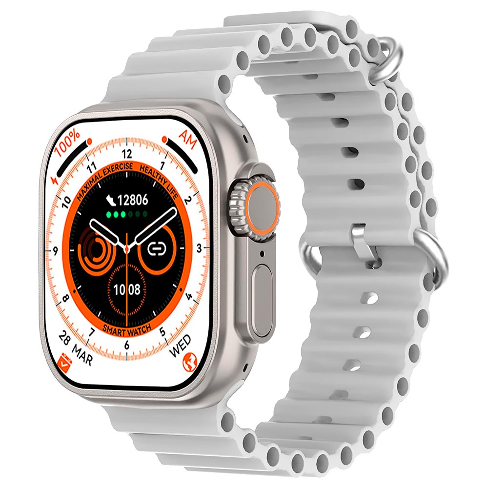 Relógio Smartwatch Ultra 8 Max 49MM - Cinza no Paraguai - Visão Vip ...