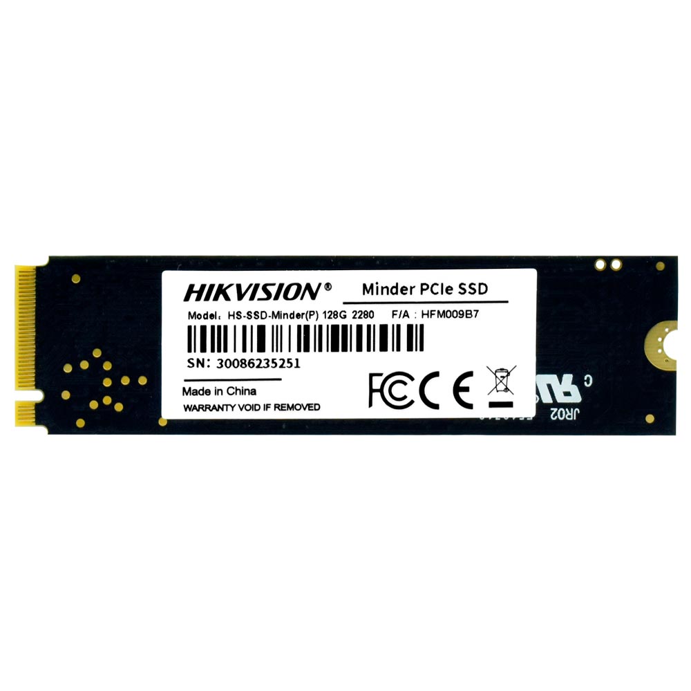 SSD Hikvision M.2 128GB Minder NVMe - HS-SSD-MINDER no Paraguai - Visão ...