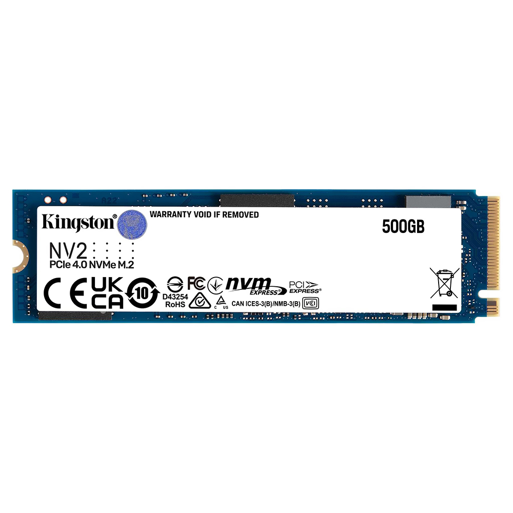 SSD Kingston M.2 500GB NV2 NVMe - SNV2S/500G no Paraguai - Visão Vip ...