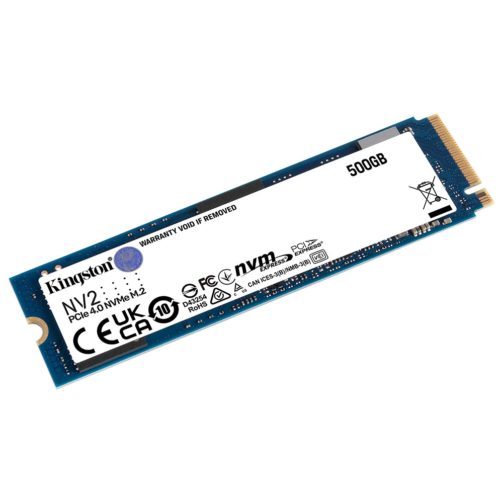SSD Kingston M.2 500GB NV2 NVMe - SNV2S/500G no Paraguai - Visão Vip ...