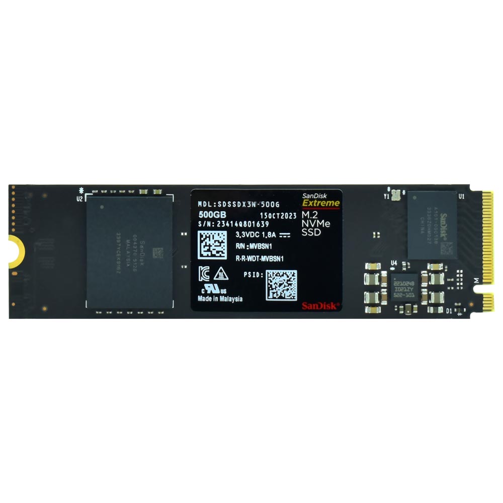 SSD SanDisk M.2 500GB Extreme NVMe - SDSSDX3N-500G-G26 no Paraguai - Visão Vip Informática ...