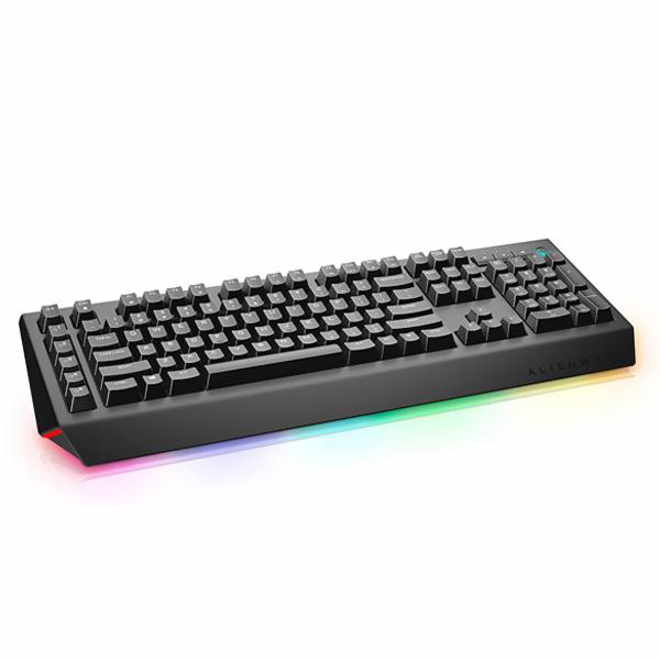 TECLADO GAMER DELL ALIENWARE AW568-BK ADVANCED RGB GAMING INGLES PRETO ...