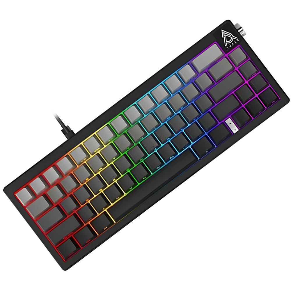 Teclado Gamer Mecânico Ajazz AK650 Nacodexx Mini USB / RGB / Day Dream ...
