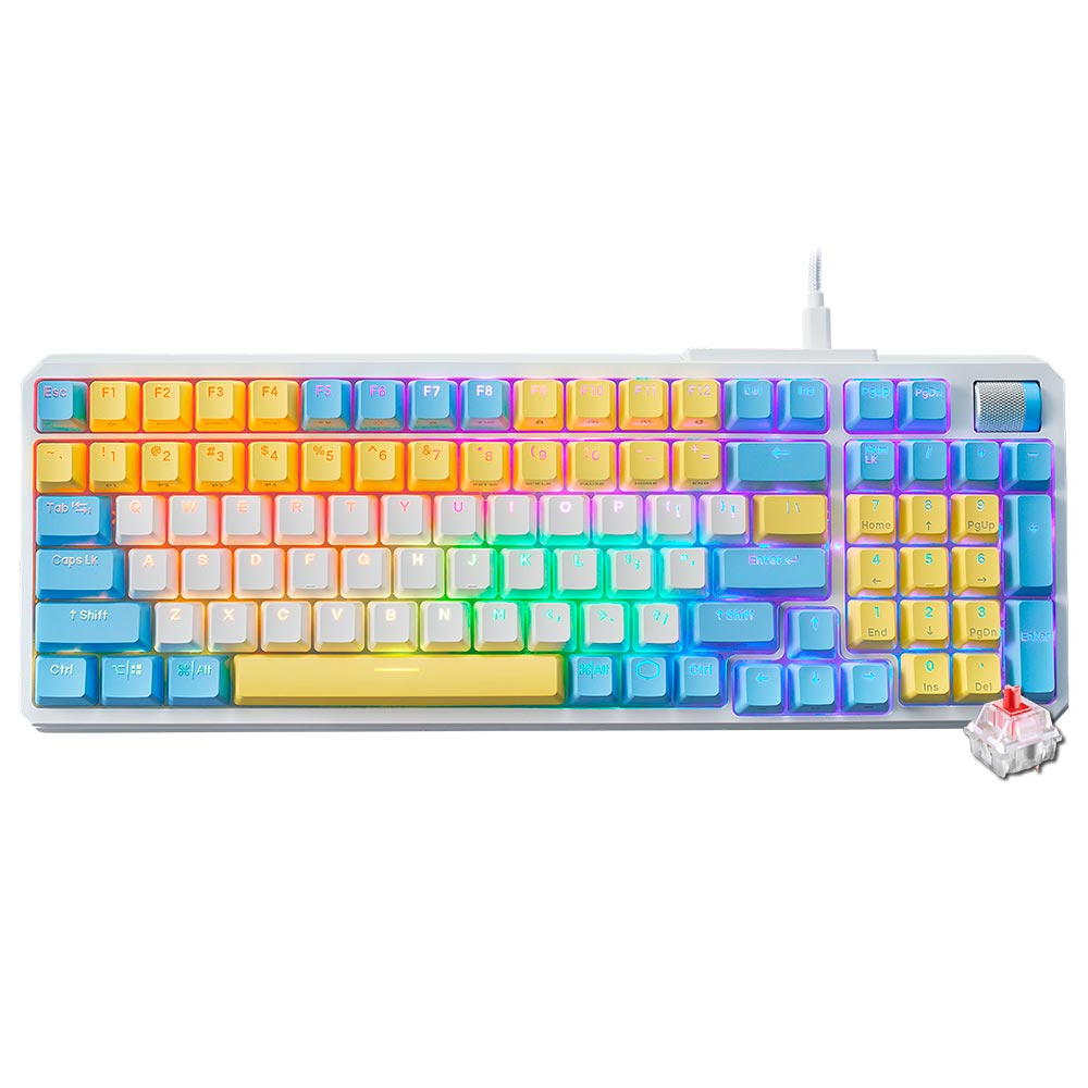 Teclado Gamer Mecânico Cooler Master CK570 Street Fighter Chun-Li MX ...