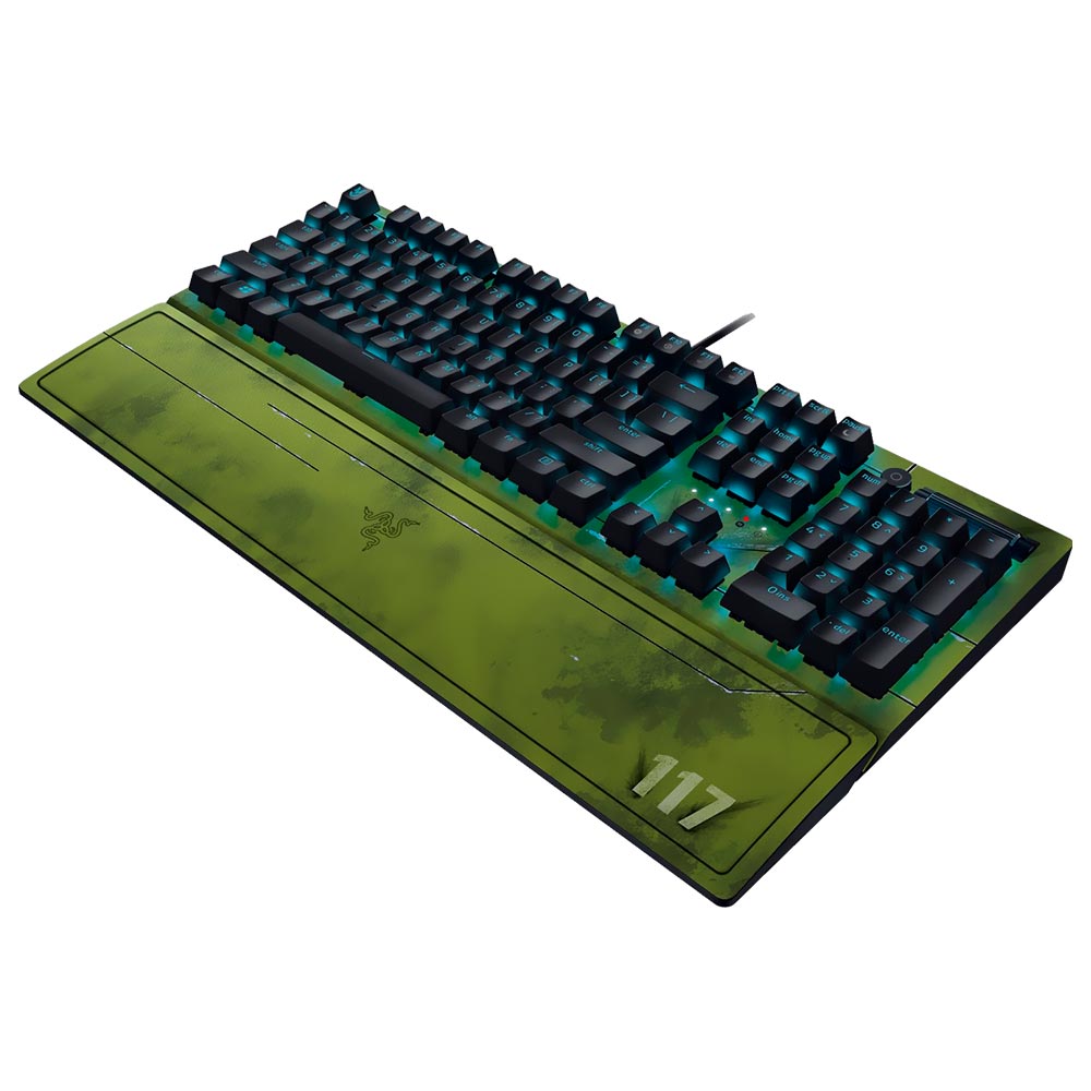 Teclado Gamer Mecânico Razer Blackwidow V3 Halo USB / RGB / Green ...