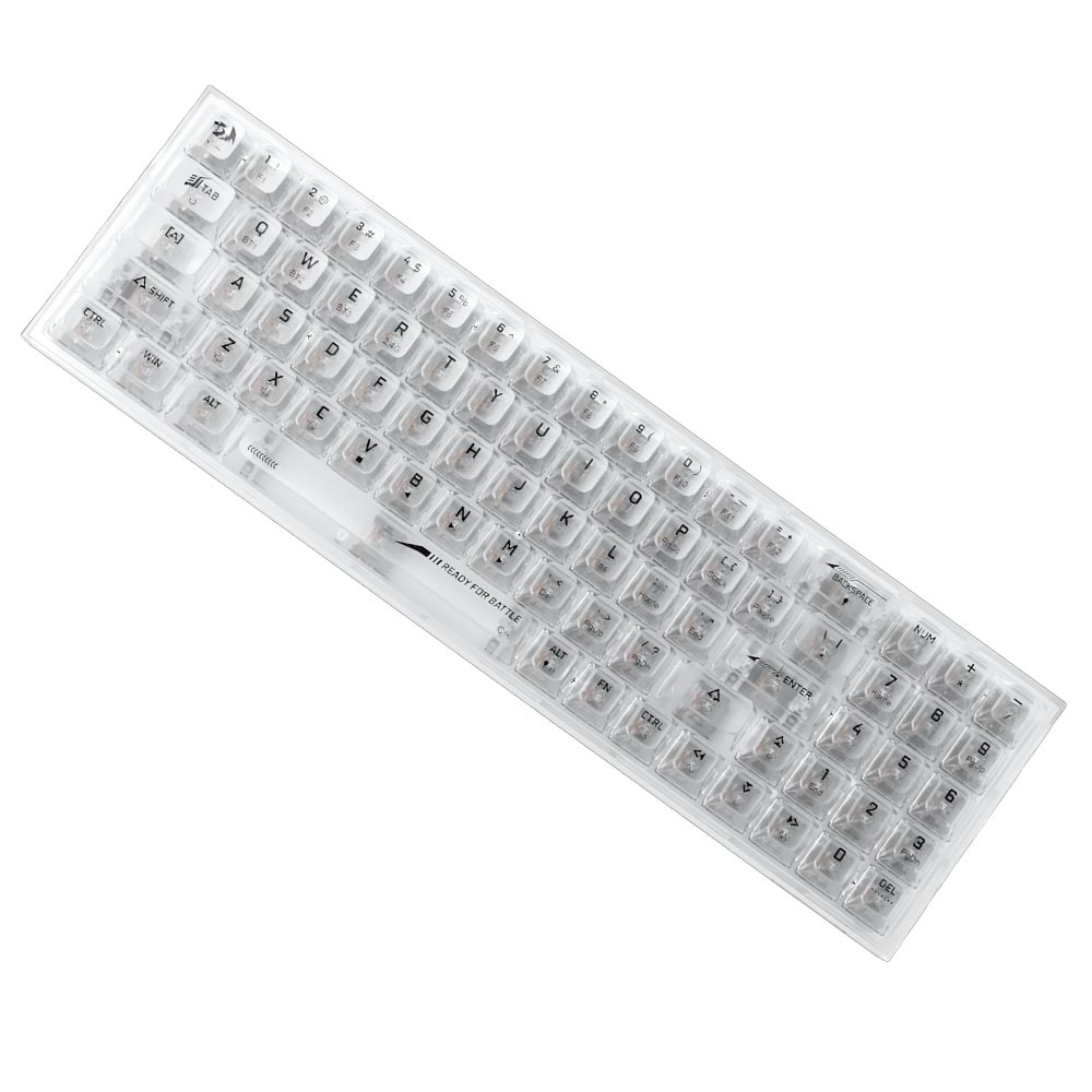 Teclado Gamer Mecânico Redragon K628CT-RGB-PRO Pollux Pro Wireless ...