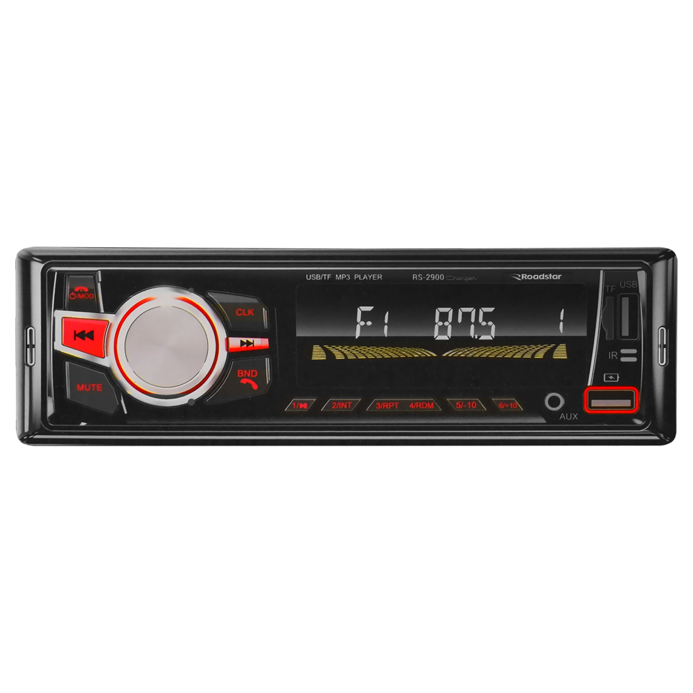 Toca Radio Roadstar RS-2900 Bluetooth / FM / AM / USB / SD no Paraguai - Visão Vip Informática ...