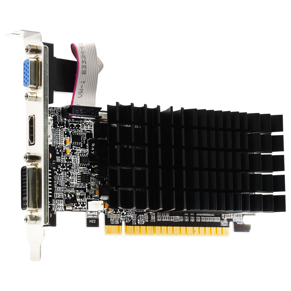 Placa de Vídeo AFOX 1GB GeForce G210 DDR3 - AF210-1024D3L5-V2 no Paraguai - Visão Vip ...