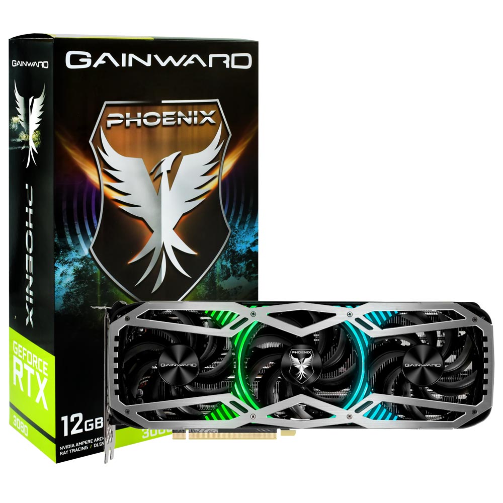 Placa de Vídeo Gainward Phoenix 12GB GeForce RTX3080 GDDR6X ...
