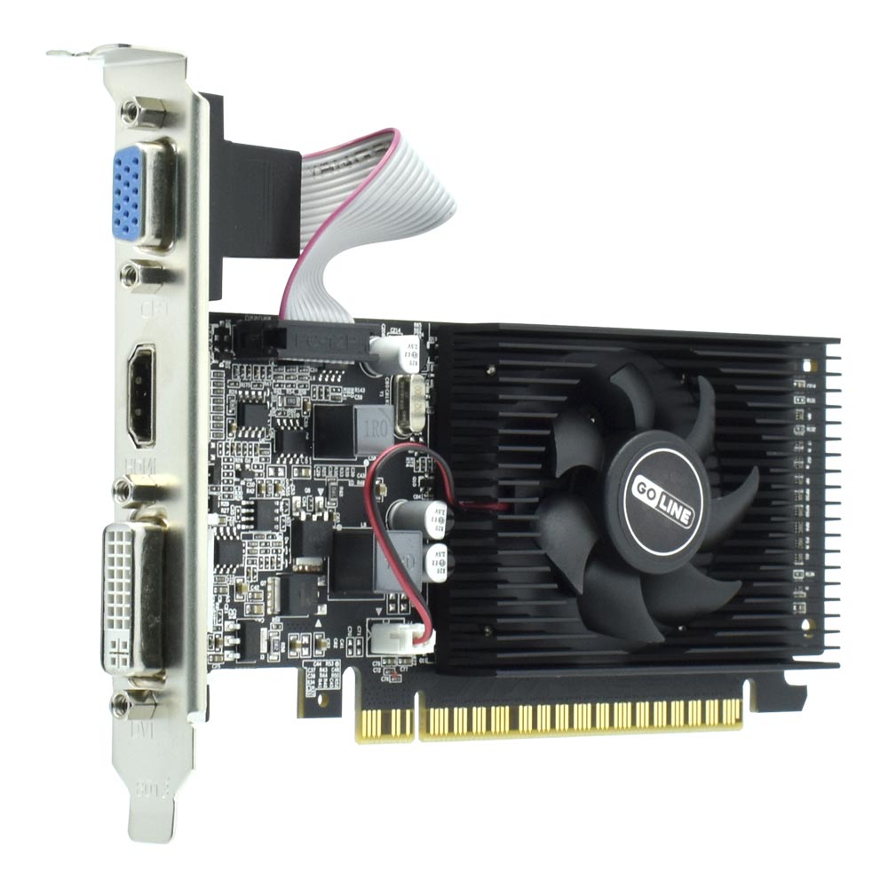 Placa de Vídeo Goline 2GB GeForce GT610 DDR3 - GL-GT610-2GB-D3-V1 no Paraguai - Visão Vip ...