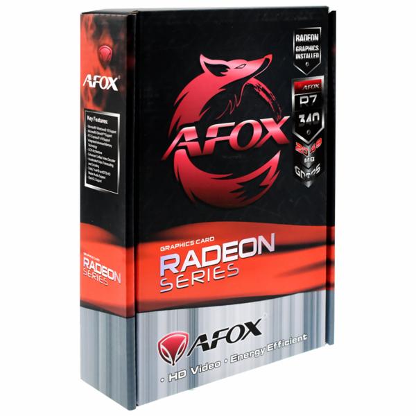 Placa de Vídeo AFOX 2GB Radeon R7-340 GDDR5 - AFR7340-2048D5L4 no ...