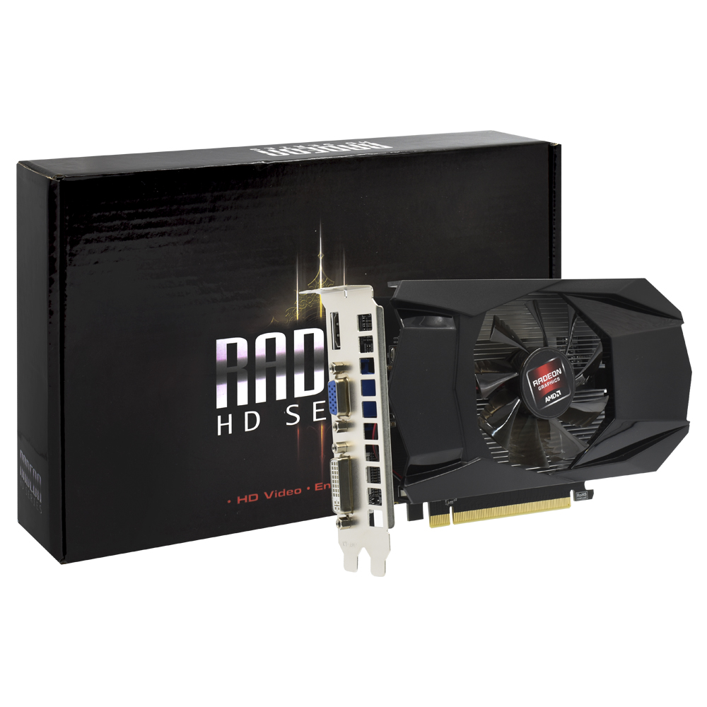 Placa de Vídeo Radeon 1GB Radeon HD7670 DDR5 - AMD-HD7670-GRAPHIC no ...
