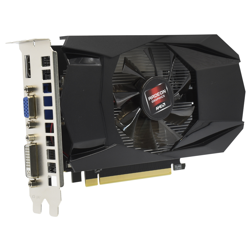 Placa de Vídeo Radeon 1GB Radeon HD7670 DDR5 - AMD-HD7670-GRAPHIC no ...